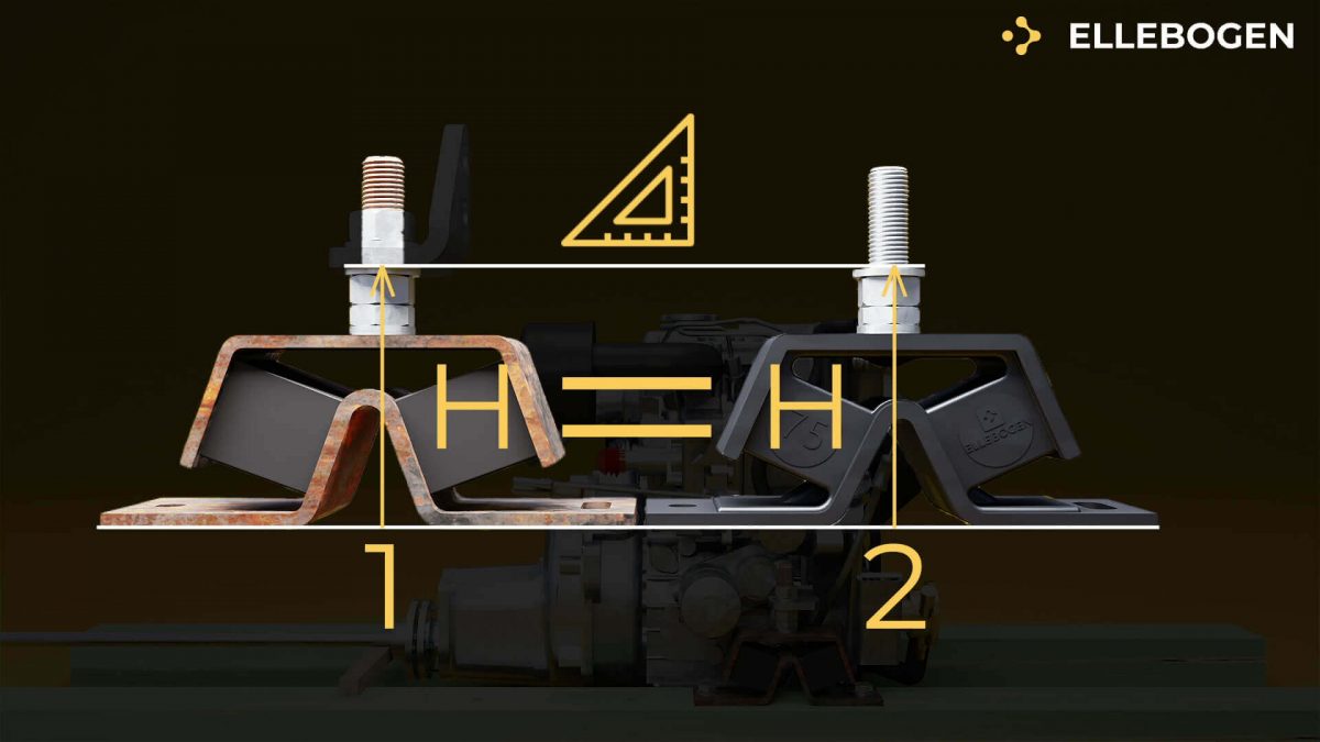 YANMAR 3YM30 ENGINE MOUNT REPLACEMENT - Ellebogen