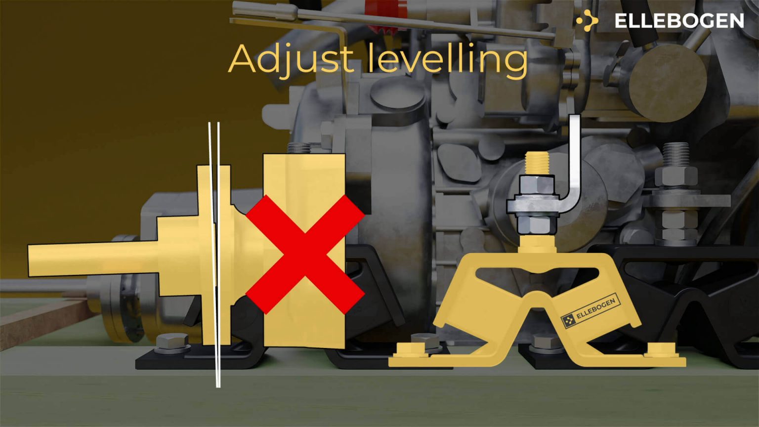 YANMAR ENGINE MOUNT REPLACEMENT MARINE ENGINE YANMAR 2GM20 - Ellebogen